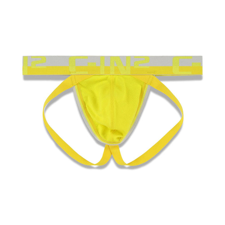 C-IN2 Mesh Jock - Yaron Yellow – C-IN2 New York