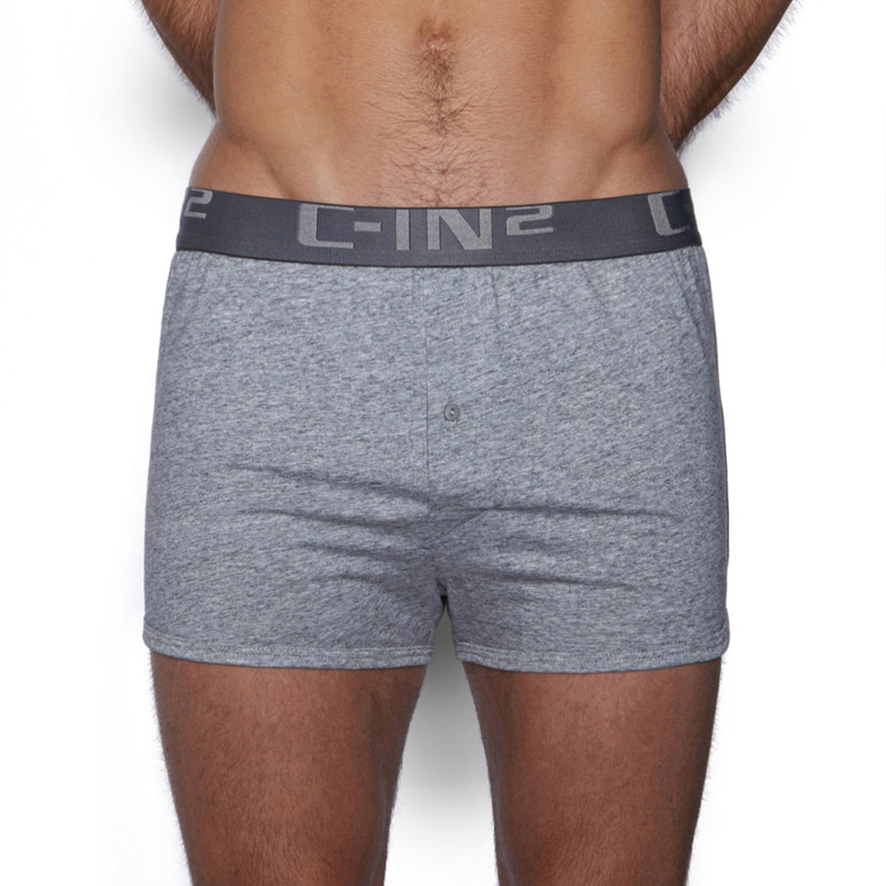 Core Runner Boxer Grey Heather – C-IN2 New York