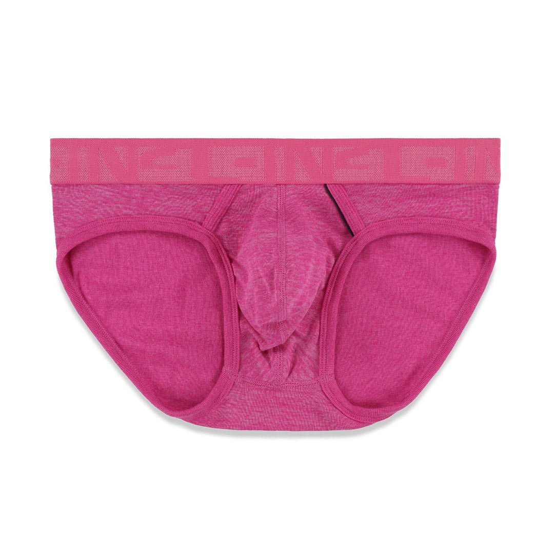 C-IN2 Hand Me Down Low Rise Brief - Penn Pink Heather – C-IN2 New York