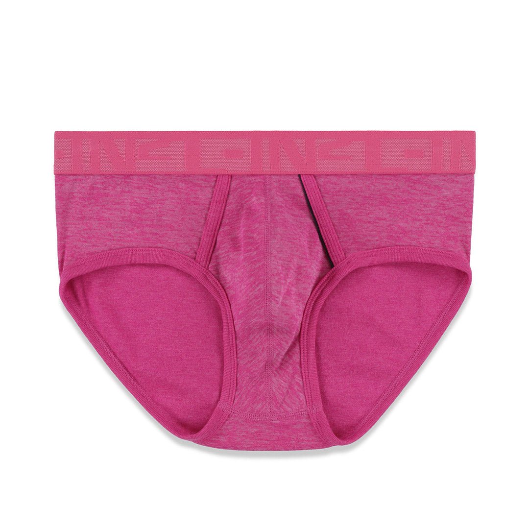 C-IN2 Hand Me Down Mid Rise Brief - Penn Pink Heather – C-IN2 New York