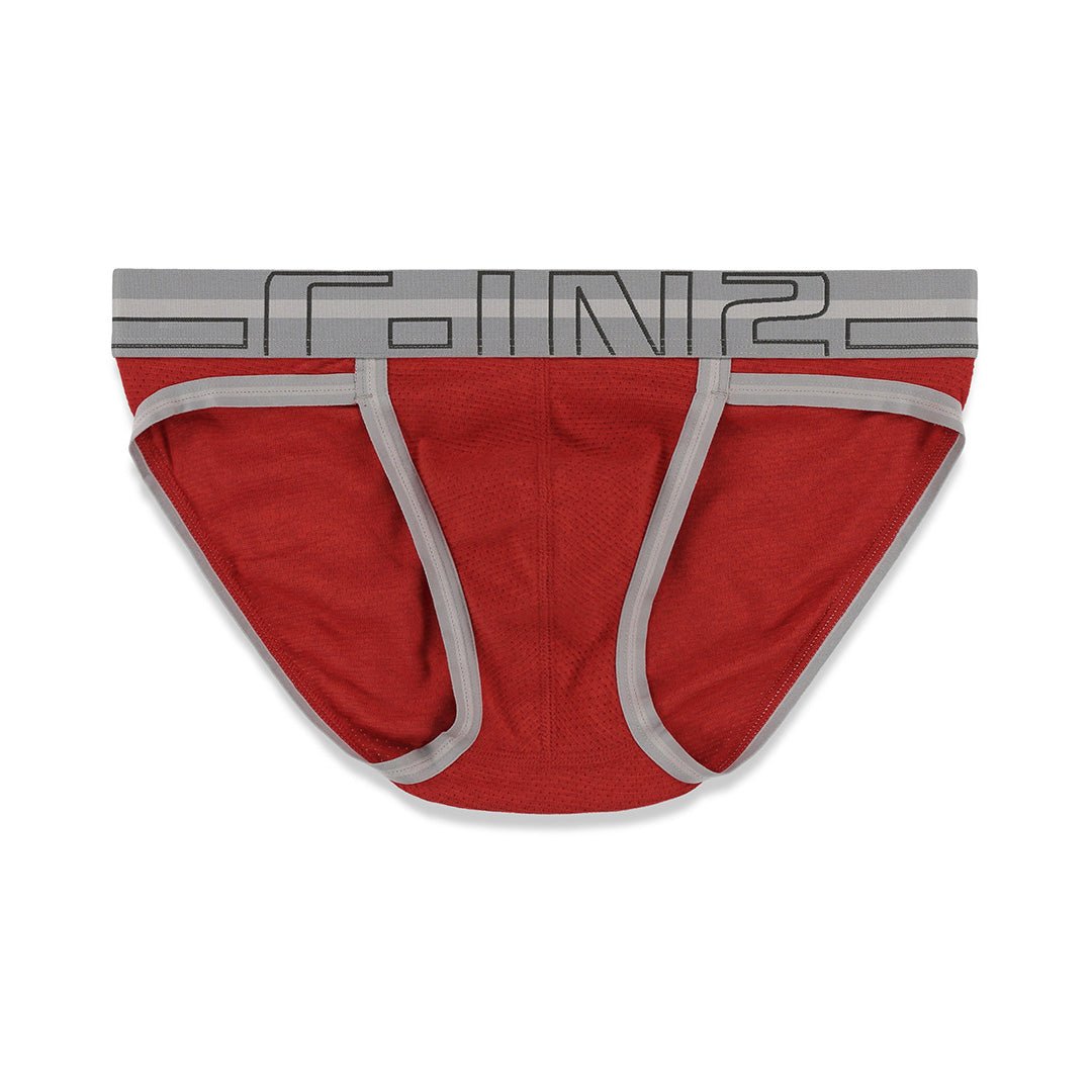 C-IN2 Zen Sport Brief - Reese Red Heather – C-IN2 New York